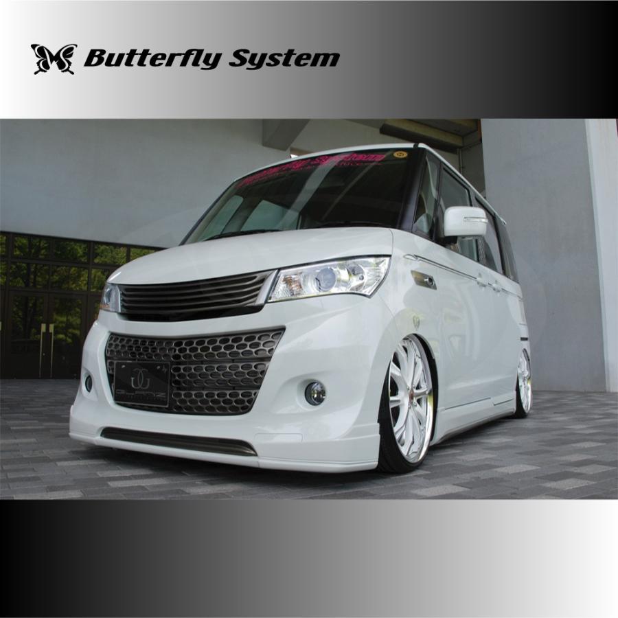 パレットSW PALETTE SW MK21 エアロパーツ フロントハーフスポイラー GLANZ 塗装なし : バタフライシステム ヤフー店 - 通販 - Yahoo!ショッピング