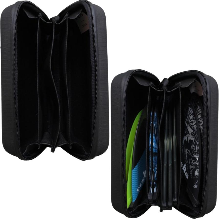 FCS FIN CASES 4SETS エフシーエス フィンケース 便利グッズ サーフトリップ サーフィン 4セット収納可能 ...