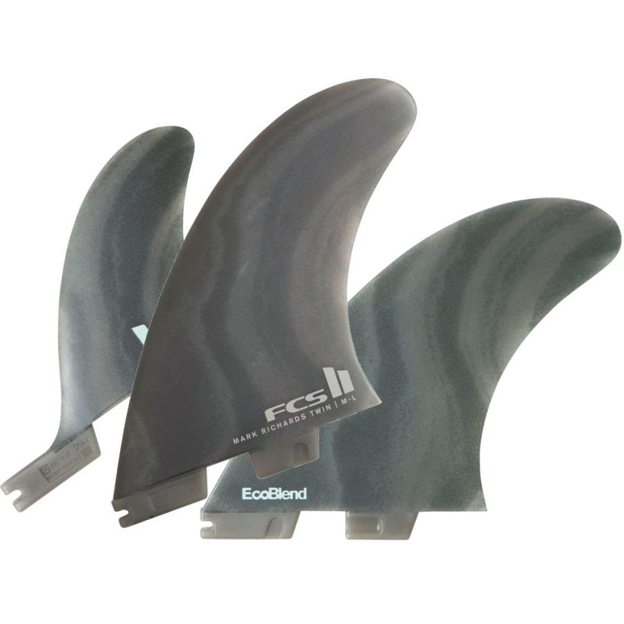 FCS II MARK RICHARDS TWIN + STABILISER FIN SET SMOKE SWIRL 3枚セット フィン ツイン ショートボード用 FCSフィン FCS2 ...
