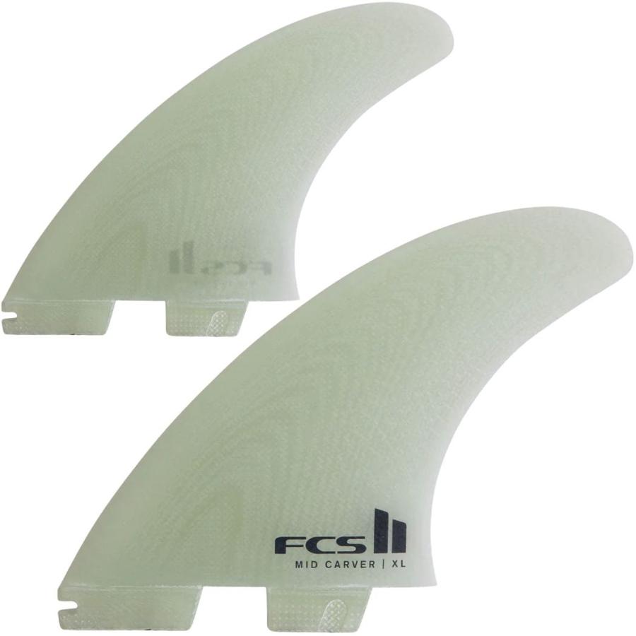FCS FCS II MID CARVER 2 + 1 FIN SET フィン ショートボード FCS2 カーバー パフォーマンス グラス ...