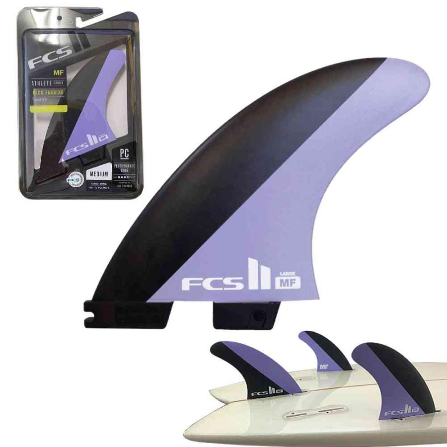 FCS FCS2 サーフィン フィン ミックファニング Athlete Series Mf Pc Tri Set Mick fanning Model : スケートボード専門店バタフライ ...