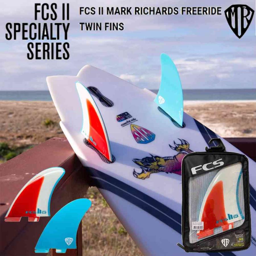 FCS FCS2 ツーフィン II MARK RICHARDS FREERIDE TWIN FINS マークリチャーズ ツインフィンFCS2 2本セット : スケートボード専門店バタフライ ...