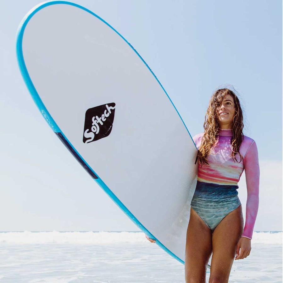 SOFTECH 在庫一掃セール 即納 Roller ソフテック ソフトボード サーフボード フィン付き ローラー 7'0" × 22 1/4 3 1/8 長さ: 213.36cm/幅: 56 ...