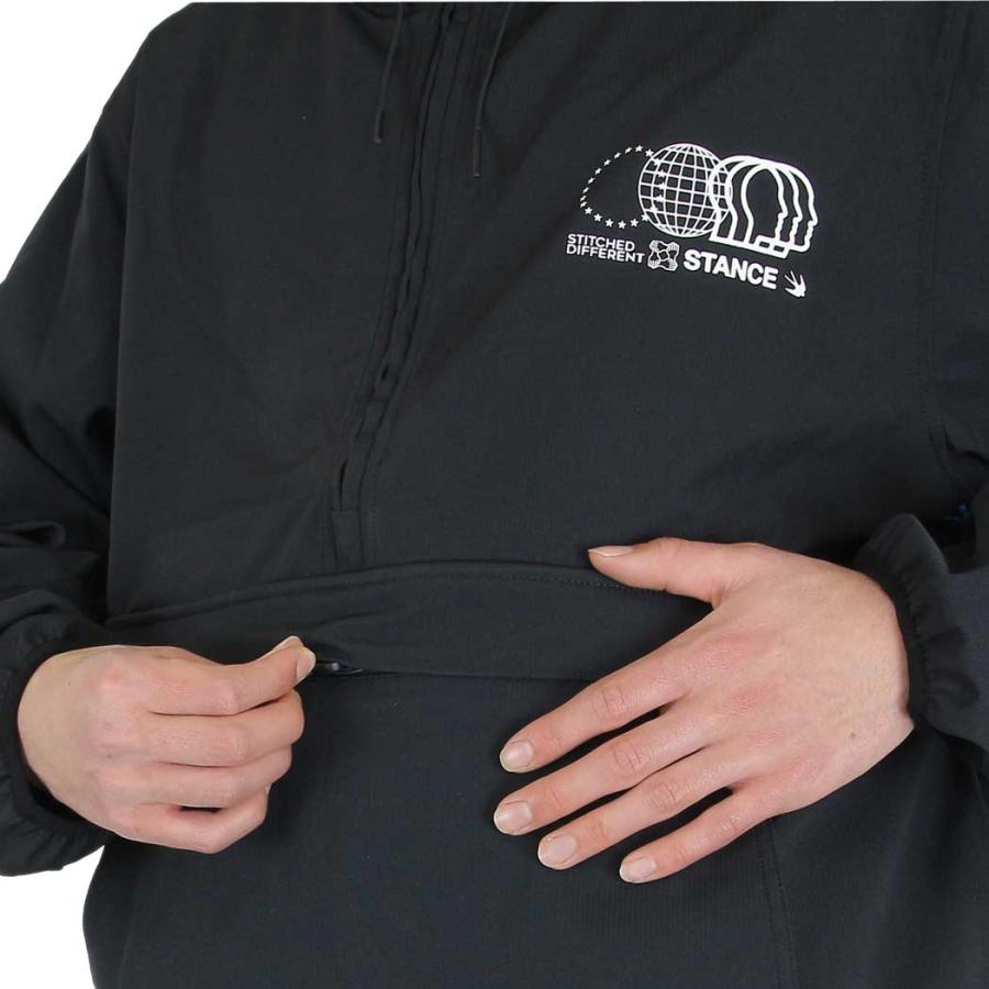STANCE（スタンス） Stance Complex Anorak コンプレックス アノラック ハーフジップ パーカー 男女兼用 男性 女性 ...