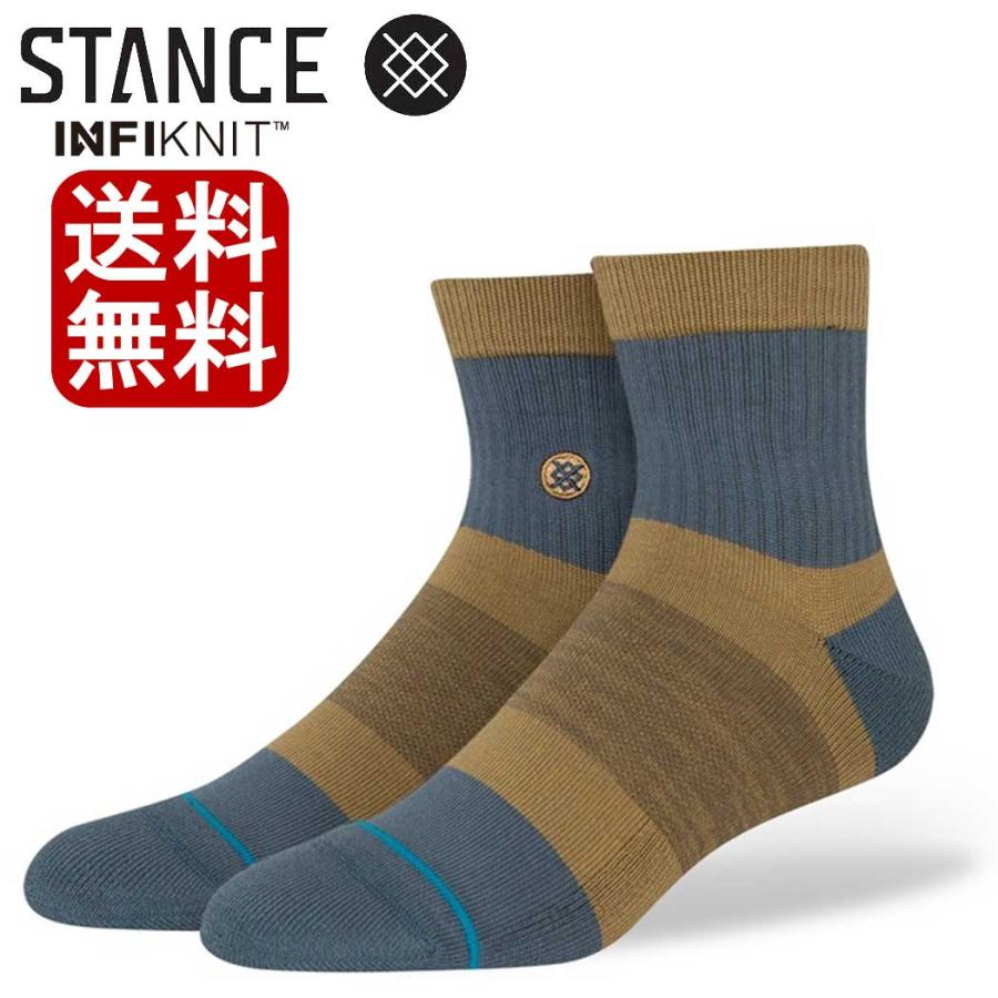 STANCE（スタンス） LIEUTENANT QTR 靴下 Stance Socks リーテナン クォーター メンズ 25.5-29.0cm ...