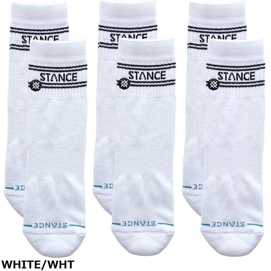 STANCE スタンス Stance Socks Basic Quarter 3Pack QTR クオーター 靴下 ベーシック スリー パック 3足セット キッズ レディース S 22-24 ...