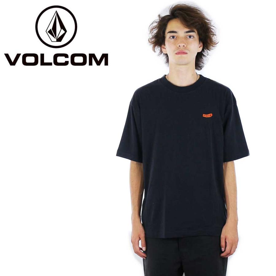VOLCOM ボルコム シャツ Volcom BLK-M BOXY BLANK SS TEE ブラック BLK アウトドア サーフブランド : スケートボード専門店バタフライ - 通販 ...