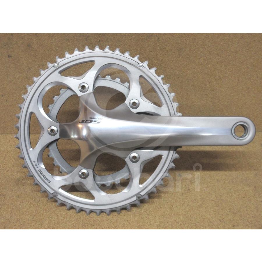 シマノ SHIMANO 「シマノ」 105 FC-5750 50-34T 165mm シルバー クランクセット / 宇都宮店 : バイチャリ ...