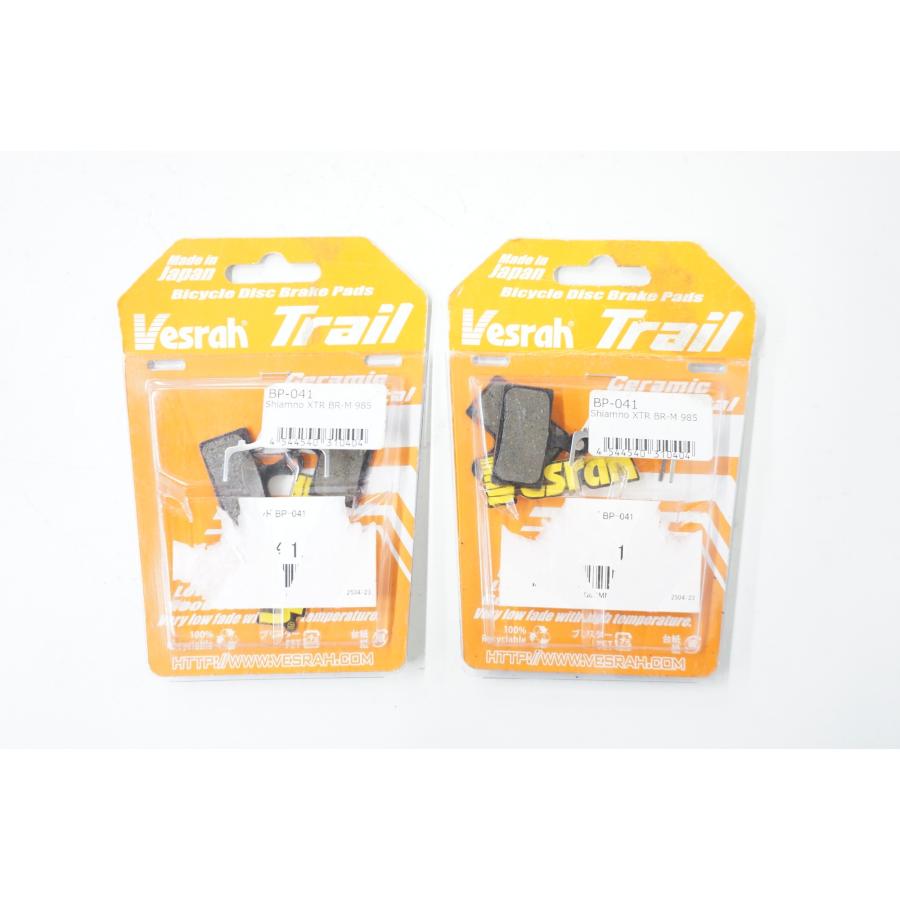 VESRAH 「ベスラ」 ディスクブレーキパッド BP-041 セット / 阪急塚口店 : バイチャリ&バザール Yahoo!店 - 通販 - Yahoo!ショッピング