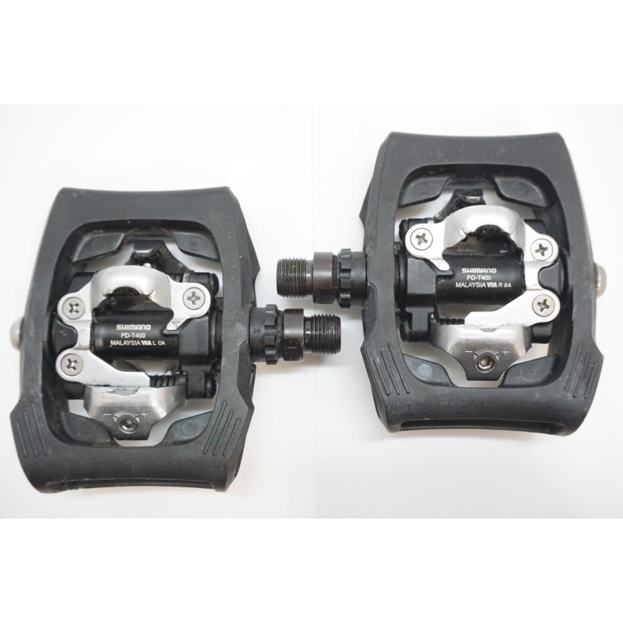 SHIMANO 「シマノ」 PD-T400 ペダル / 福岡アイランドシティ店 : バイチャリ&バザール Yahoo!店 - 通販 - Yahoo!ショッピング