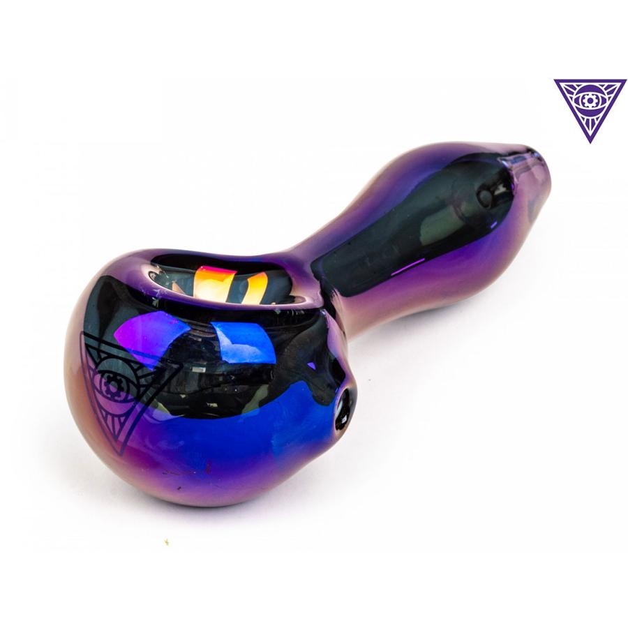 RED EYE TEK METALLIC TERMINATOR FINISH GLASS PIPE レッドアイテック メタリック ...