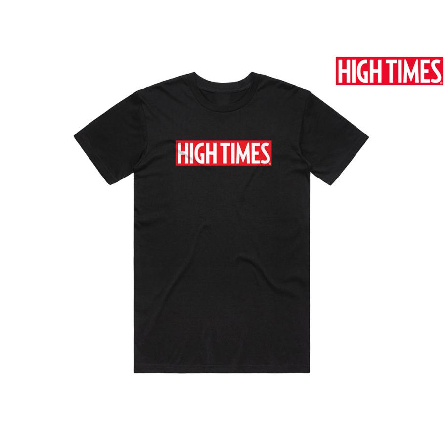 HIGH TIMES LOGO T SHIRT ハイタイムズ ロゴ Tシャツ BLACK : バズモンタージュ ヤフー店 - 通販 ...