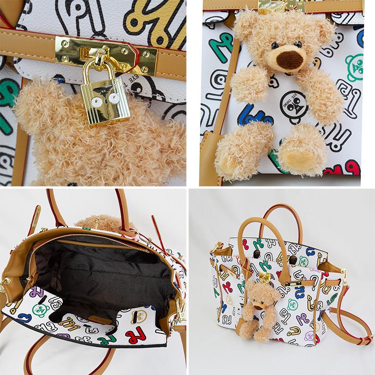 EYE THEME アイテーマ テディベア トートバッグ ET2566 レディース バッグ ショルダーバッグ プリント くま ベア : BUZZTOWN(バズタウン) - 通販 - Yahoo ...