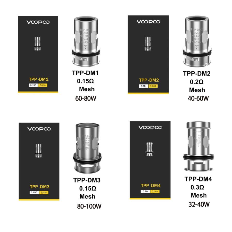 Voopoo TPP 交換用 Coil 3個入り ブープー コイル vape べイプ サブオーム : buzzvape - 通販 - Yahoo!ショッピング