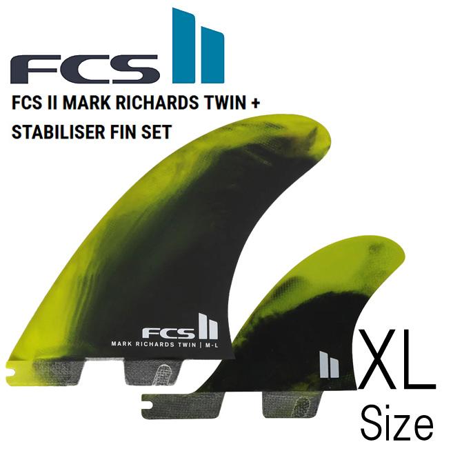 FCS Fcs2 マーク リチャーズ パフォーマンスコア モデル 2+1フィンツインスタビ トライフィン Fin MR Mark Richards PC Twin Thruster ...