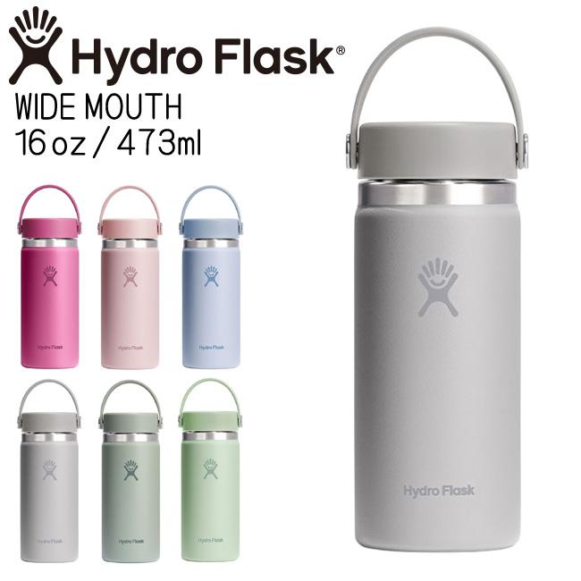 HYDRO FLASK ハイドロフラスク Hydro Flask 16oz 473ml Wide Mouth ステンレスボトル Birch : バイザシー - 通販 - Yahoo!ショッピング