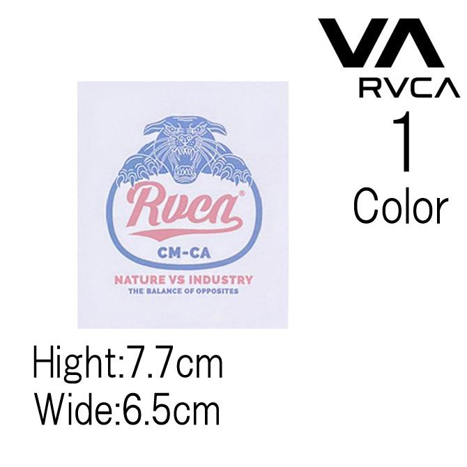 RVCA（ルーカ） ルカ STANDARD ISSUE STICKER サークルロゴ プリントステッカー : バイザシー - 通販 ...