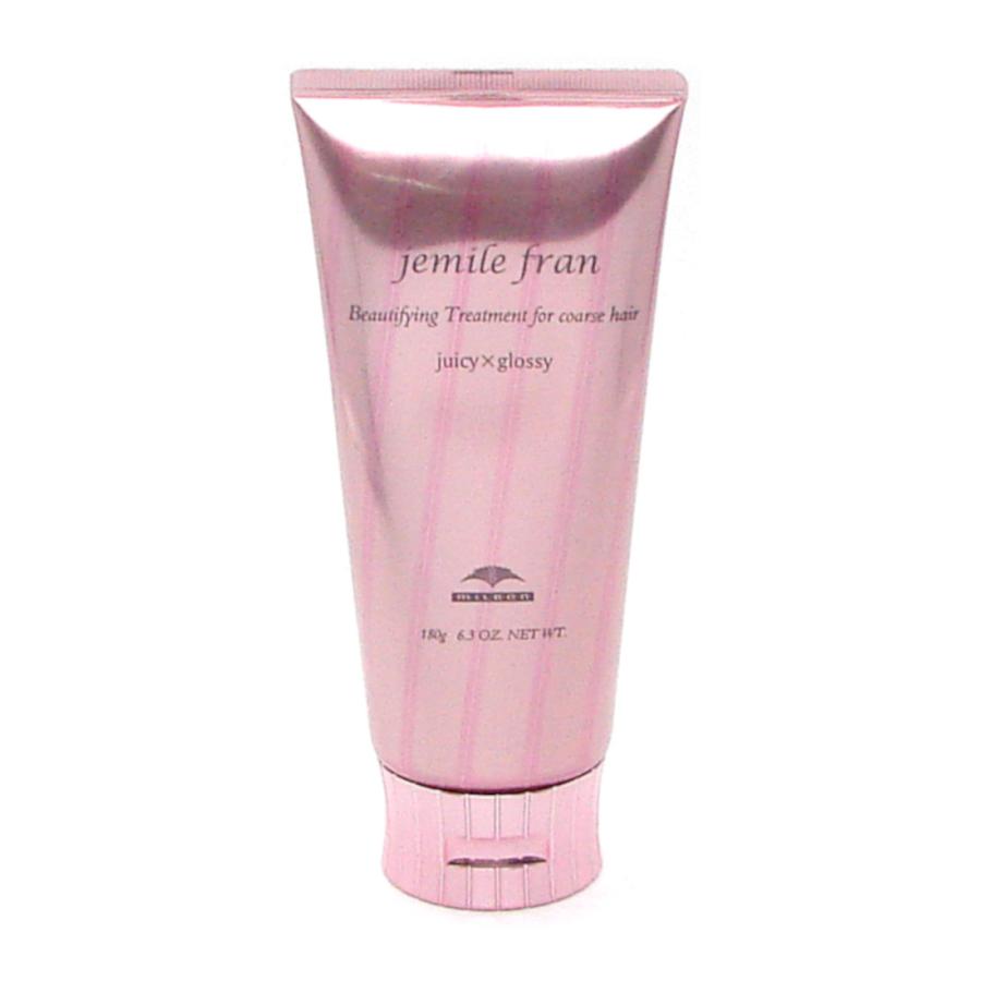 jemile fran ミルボン ジェミールフラン トリートメント ジューシーグロッシー 180g : ショップザビューネット ヤフー店 ...