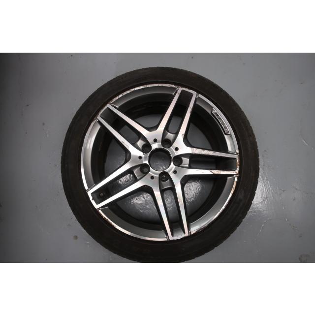 Mercedes-Benz ベンツ W212 E220 純正品アルミホイル 18インチ タイヤ 4本 2124010300 ...