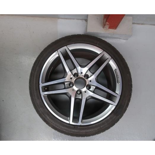 Mercedes-Benz ベンツ W212 E220 純正品アルミホイル 18インチ タイヤ 4本 2124010300 ...