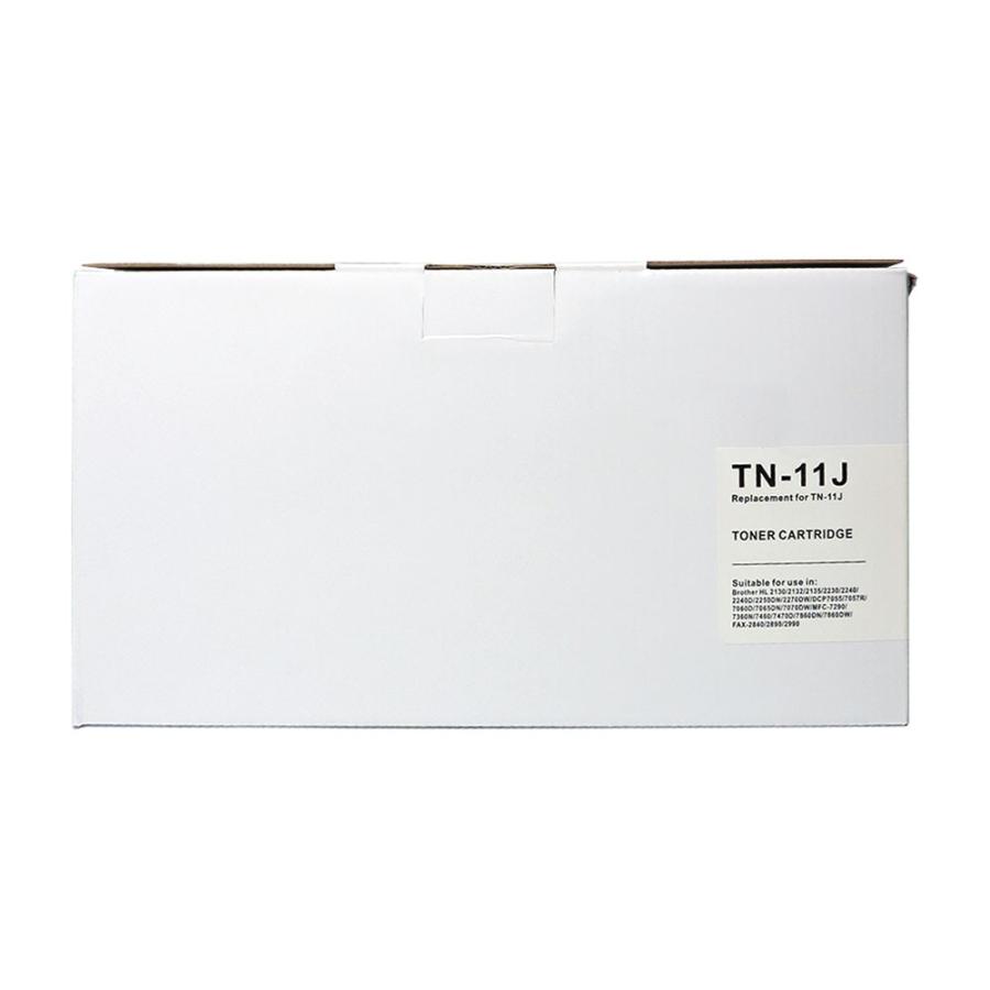 ブラザー工業 ブラザー TN-11J (BK/ブラック) 1本セット brother 互換トナーカートリッジ 製造番号(シリアルNo有り) 残量表示 TN11J 印刷 : CJstore ...