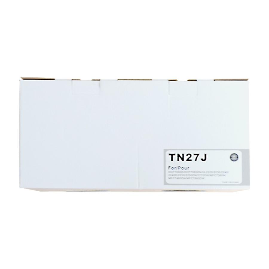 ブラザー工業 ブラザー TN-27J (BK/ブラック) 1本セット brother 互換トナーカートリッジ 製造番号(シリアルNo有り) 残量表示 TN27J 印刷 : CJstore ...