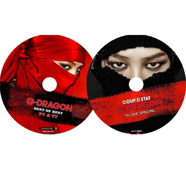 K-POP DVD／G-DRAGON BEST OF PV&TV LIVEセット（2枚）／G-DRAGON GD ジードラゴン DVD : C ...