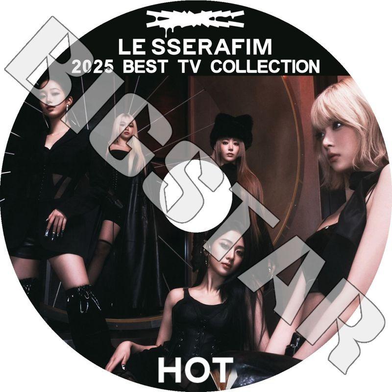 K-POP DVD/ LE SSERAFIM 2025 BEST TV COLLECTION★HOT CRAZY EASY Perfect Night UNFORGIVEN ...