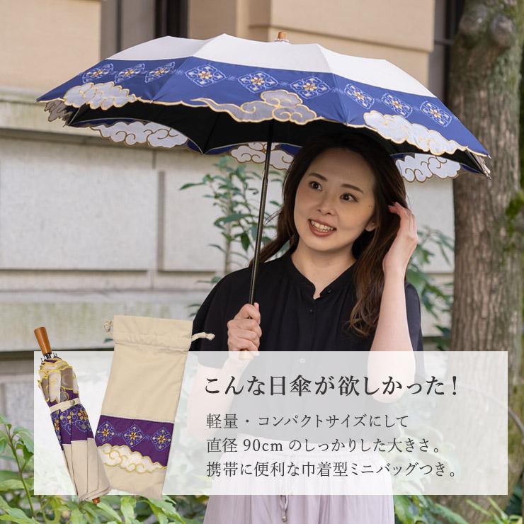 女優日傘 シノワズリーモダン 日傘 完全遮光 UNOオーガンジー 女優日傘 シノワズリーモダン 日傘 完全遮光 UNOオーガンジー