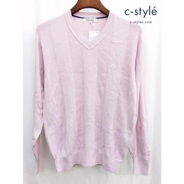 mila schon A858 [未使用品] ミラ ショーン Vネックニット 46 ピンク系 31480-110 | O★ : c-style - 通販 - Yahoo!ショッピング