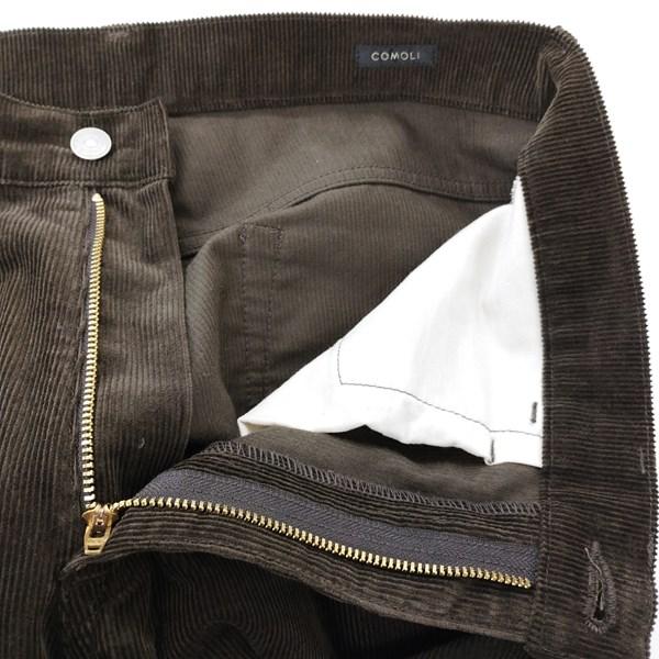 E796 [人気] COMOLI コモリ コーデュロイ 5Pパンツ 3 ブラウン系 Y03-03021 綿100% 日本製 | Y★ : c-style - 通販 - Yahoo!ショッピング