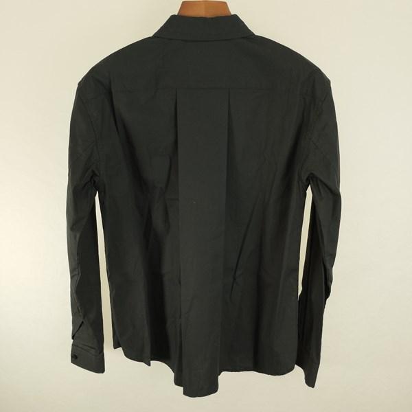 E981 [春夏物][人気] SISE シセ シャツ 1 ブラック MONKEY BASIC SHIRT 長袖 AZ-SH-07 日本製 綿 ...