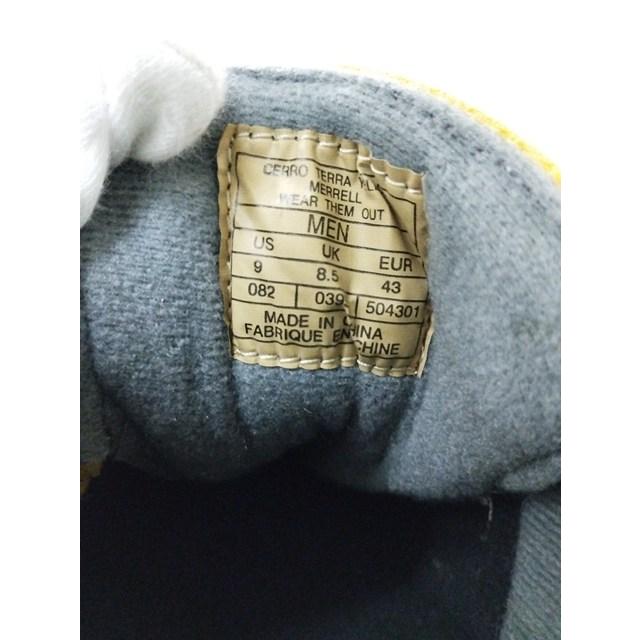 MERRELL I226 [人気] メレル スニーカー US9 イエロー 504301 | T★ : c-style - 通販 - Yahoo!ショッピング