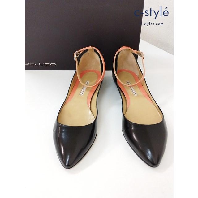 PELLICO J511 [人気] ペリーコ パンプス 37 オレンジ アンクルストラップ エナメル やぎ革 レディース | G★ : c-style - 通販 - Yahoo!ショッピング