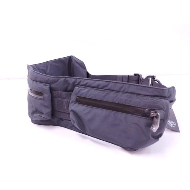V989 [未使用品] nobisu ノビス ボディバッグ ブラック CYLAR ウエストバッグ ウエストポーチ | Q★ : c-style - 通販 - Yahoo!ショッピング