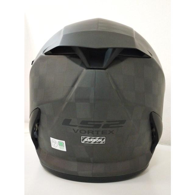 X119 [人気] LS2 エルエスツー ヘルメット M ブラック VORTEX カーボン | Q★ : c-style - 通販 - Yahoo!ショッピング