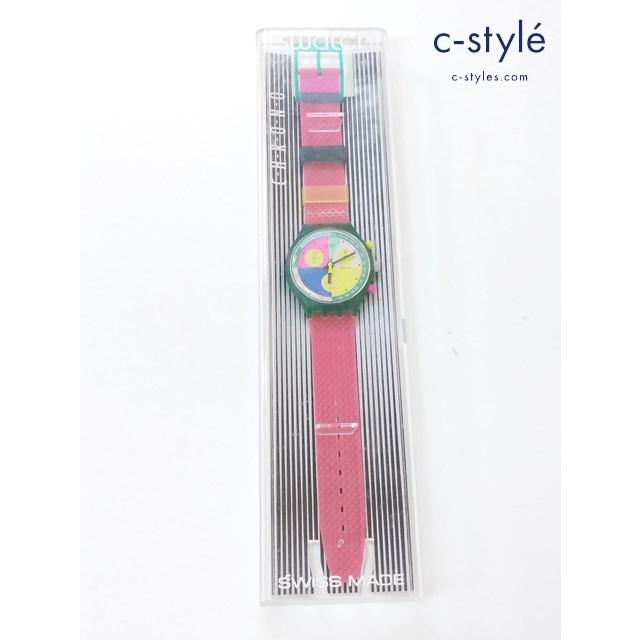 Y011 [人気] swatch スウォッチ 腕時計 クォーツ FLASH ARROW フラッシュアロー SCL100 マルチカラー | Y ...