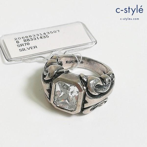 ROYAL ORDER Z157 [新品] 定価8.2万円 ロイヤルオーダー リング シルバー OBSESSION WITH CRYSTAL ...