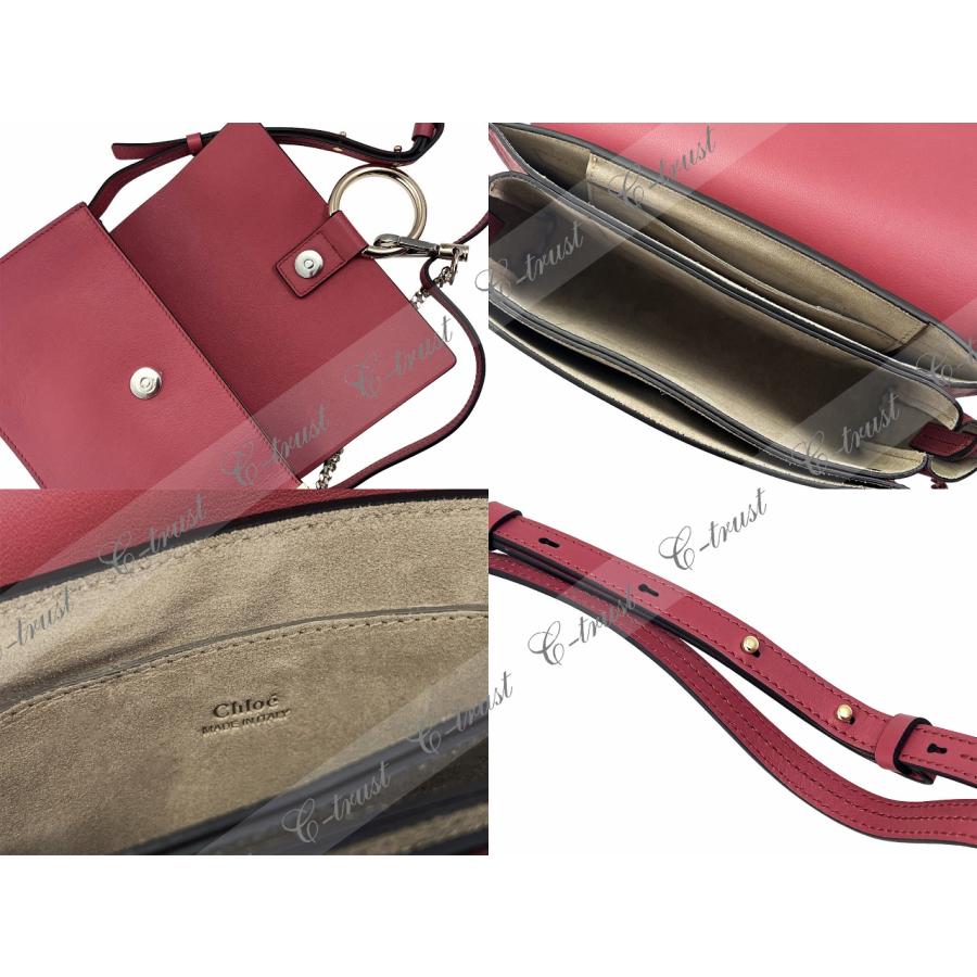 Chloe J433.. クロエ ハンドバッグ ショルダーバッグ カーフ ポシェット イタリア製 レディース 女 新品 ★ SCARLET PINK : C-Trust - 通販 ...
