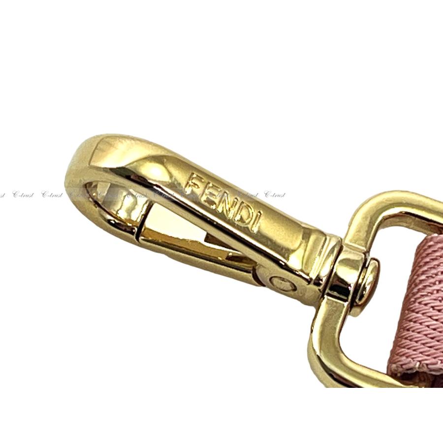 K703.. FENDI フェンディ ストラップユー ショルダー ナイロン レザー FF ロゴ イタリア製 8AV429AMMMF0J2F 新品 ★ BABY PINK : k703 : C ...