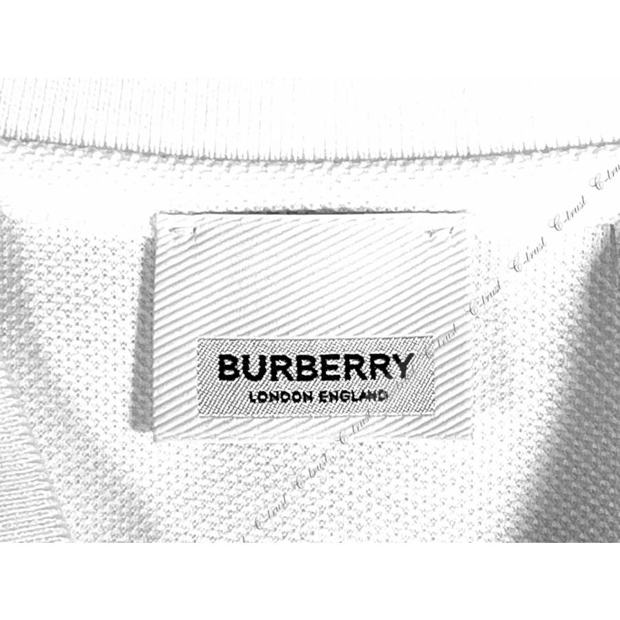 BURBERRY K954-M バーバリー ポロシャツ トップス コットン 刺繍 ラバー ワッペン ライン ロゴ 新品 ★ ホワイト : C-Trust - 通販 - Yahoo!ショッピング