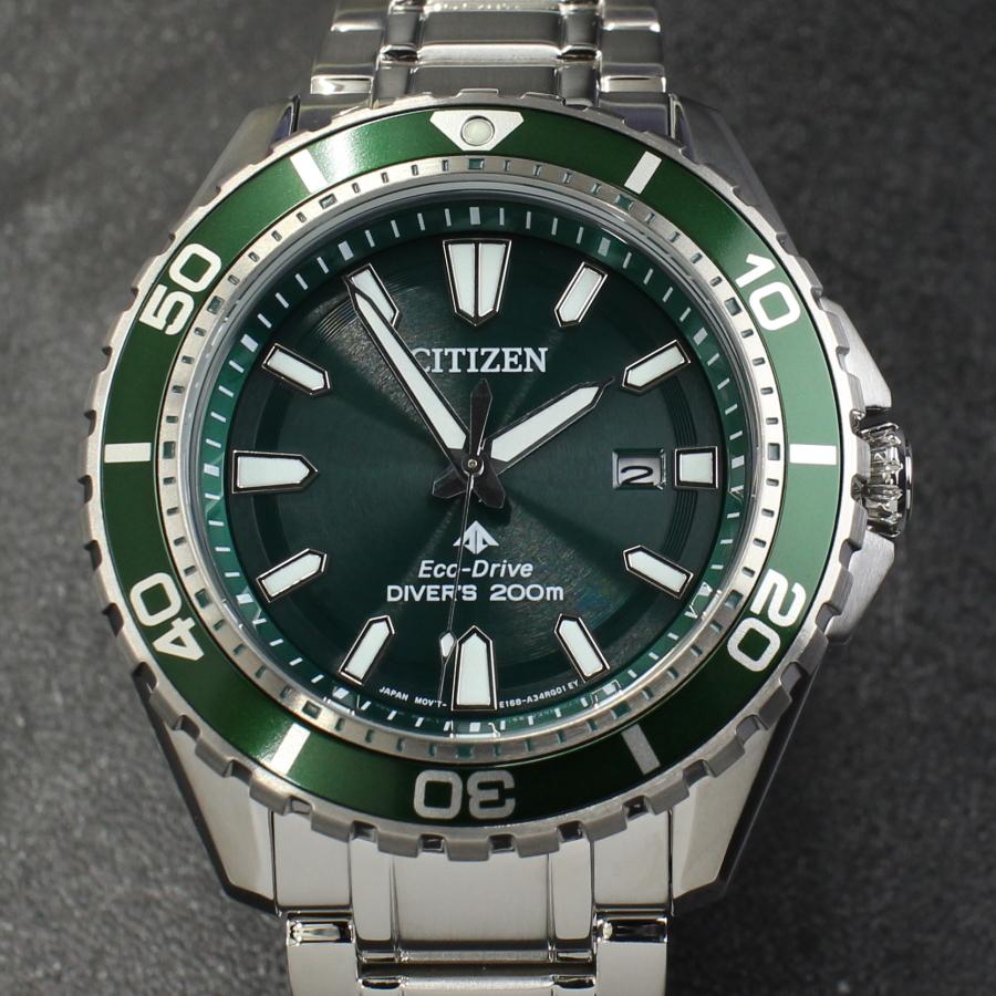 PROMASTER シチズン プロマスター MARINE BN0199-53X エコドライブ グリーン文字盤 腕時計 時計 : c-watch ...