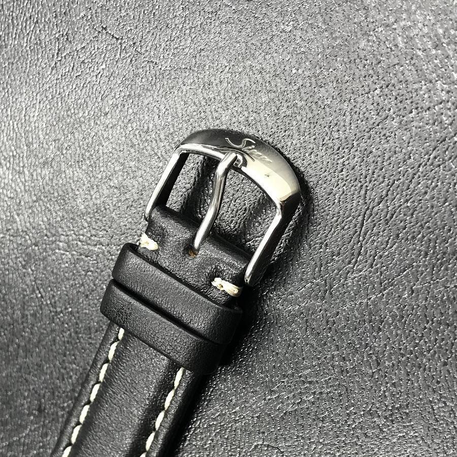 Sinn ジン Sinn純正ベルト カウレザー 牛革 艶有りバックル Sinn ジン Sinn純正ベルト カウレザー 牛革 艶有りバックル