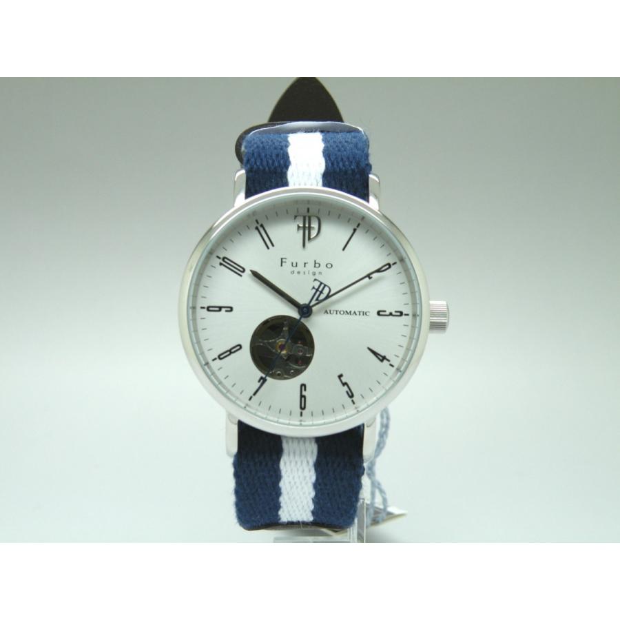 Furbo design 腕時計 フルボデザイン オープンハート ステンレススチール シルバーダイアル メンズ : キャビノチェYahoo!店 ...