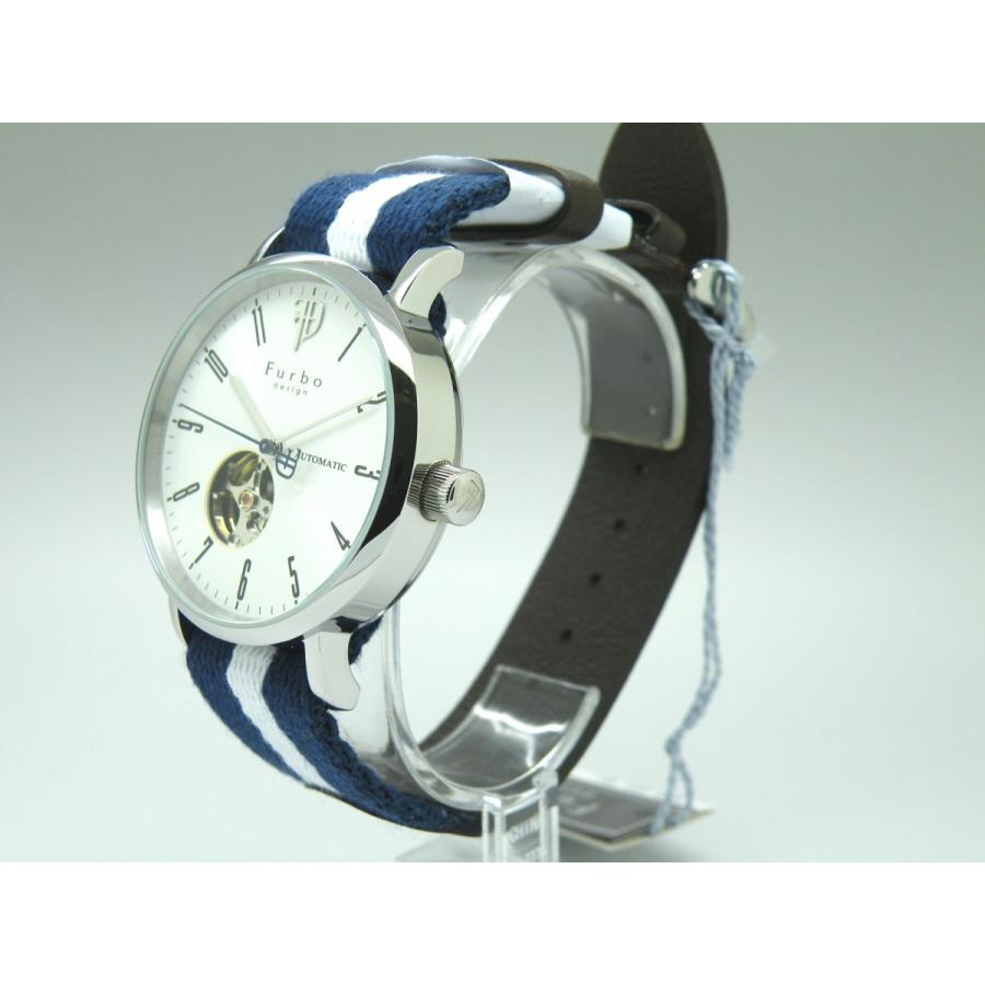 Furbo design 腕時計 フルボデザイン オープンハート ステンレススチール シルバーダイアル メンズ : キャビノチェYahoo!店 ...