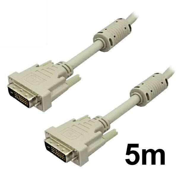 DVIケーブル デュアルリンク 5m DVI-D 24pin アイボリー 3Aカンパニー 3A-DVI2450 ディスプレイケーブル モニターケーブル : 3a-dvi2450 : ケーブル ...