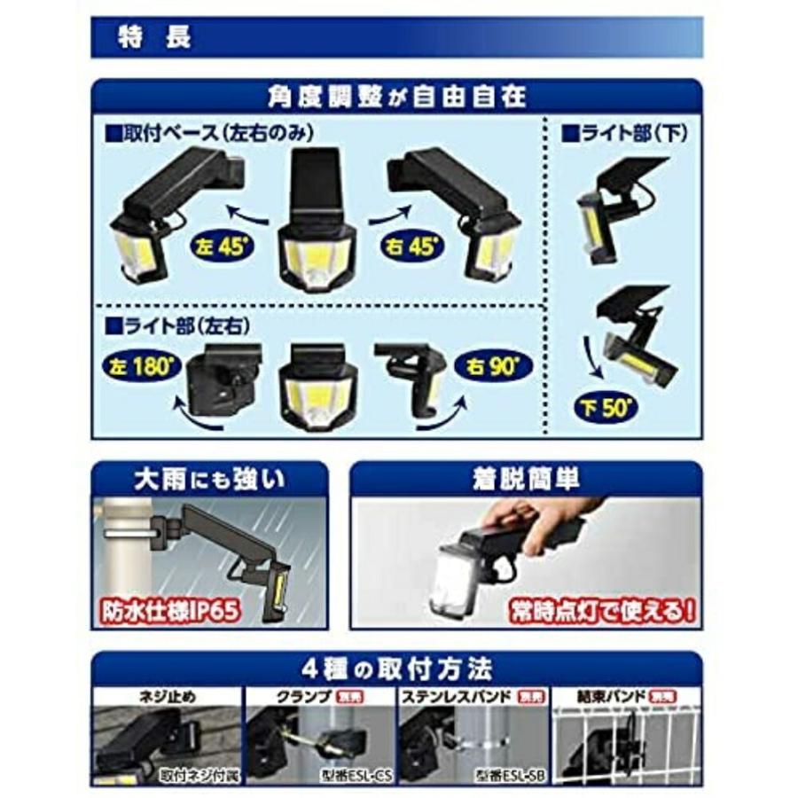 ELPA LEDセンサーライト 単3乾電池式（別売） 防水IP65 ESL-151DC 人感センサー付 防犯ライト セキュリティ用品 : esl-151dc : ケーブルストア - 通販 ...