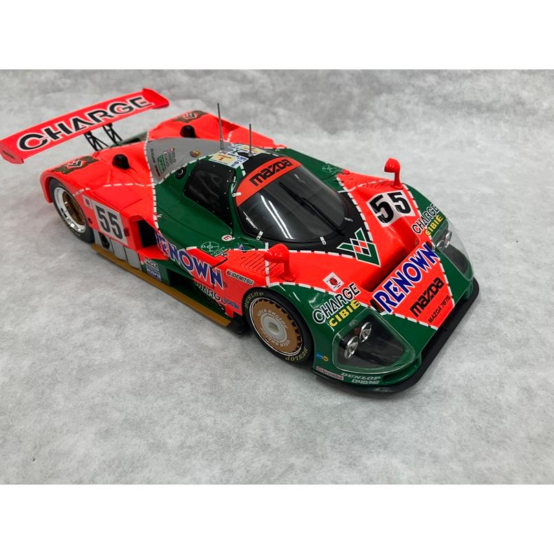 KKモデルス 1/18 マツダ 787B ルマン1991 優勝車 : Cabrio KKモデルス 1/18 マツダ 787B ルマン1991 優勝車 : Cabrio