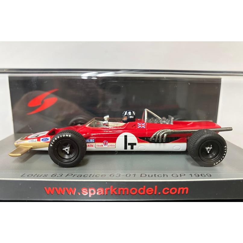 Spark 1/43 ロータス 63 F1 オランダGP1969 プラクティス G.ヒル 4WD F1 （ : Cabrio - 通販 ...