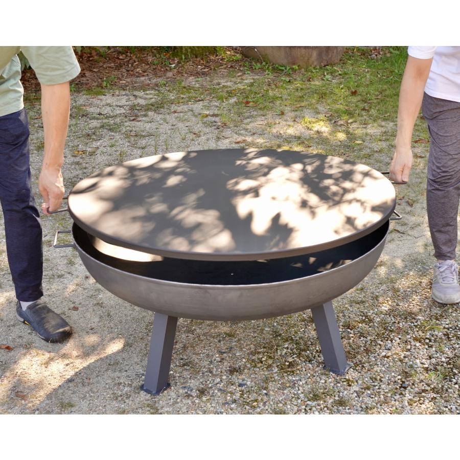 Fire Pit LID for 100cm ファイヤーピット・ガーデン 100cm用フタ : lid100 : ファイヤーピット cacomoca - 通販 - Yahoo!ショッピング